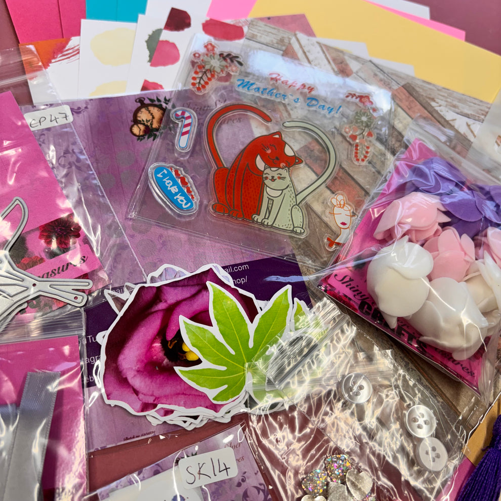Mothers Day card making kit – shinysilvertreasures